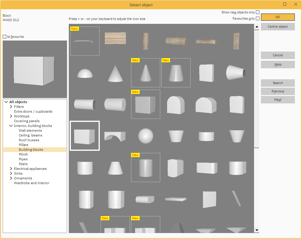 Draw a filler with a cut-out in it – Winner Design